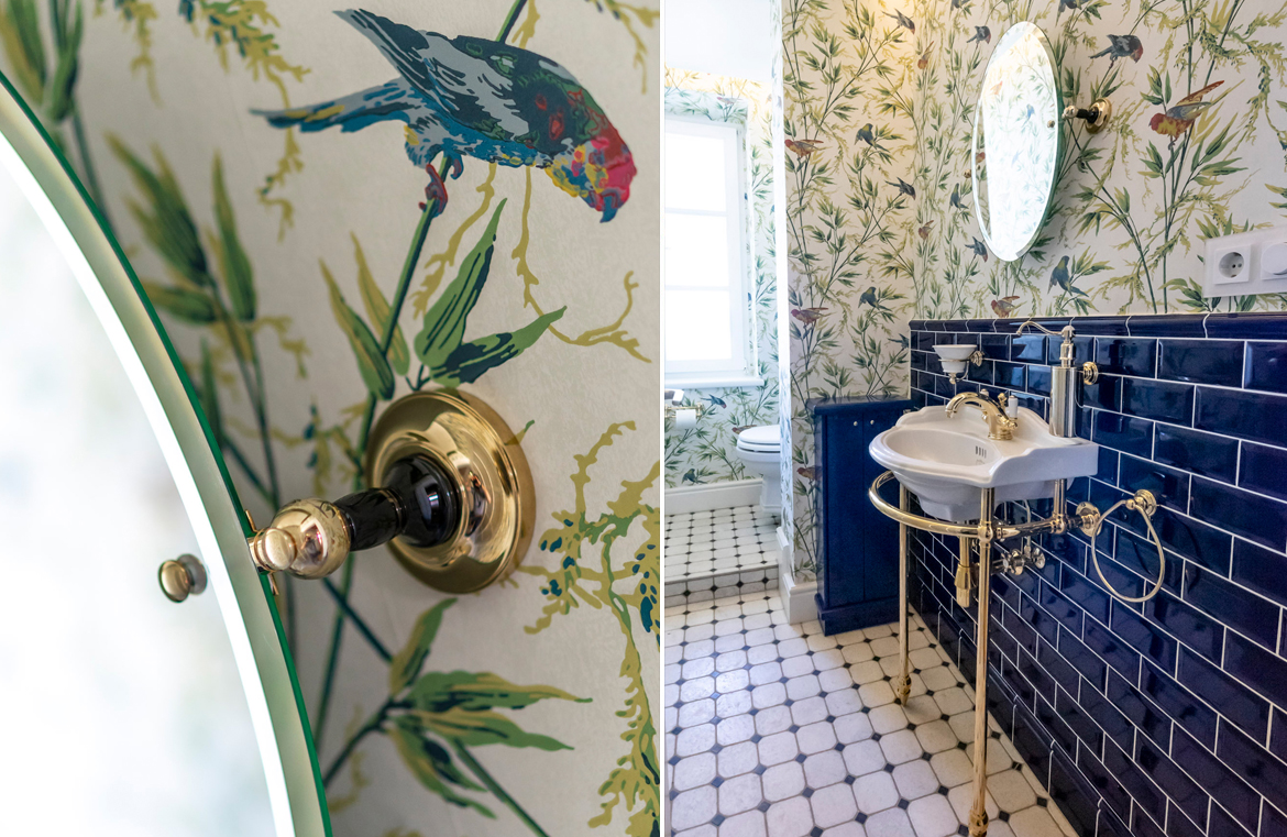 Vintage Gäste WC – TRADITIONAL BATHROOMS